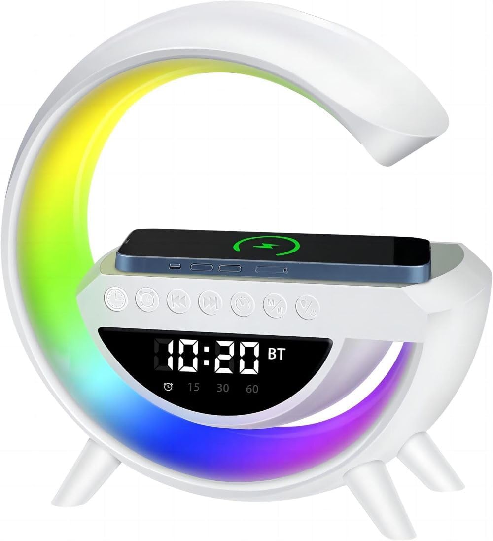 G-shaped Led Wireless Charging Speaker – fullofcarts