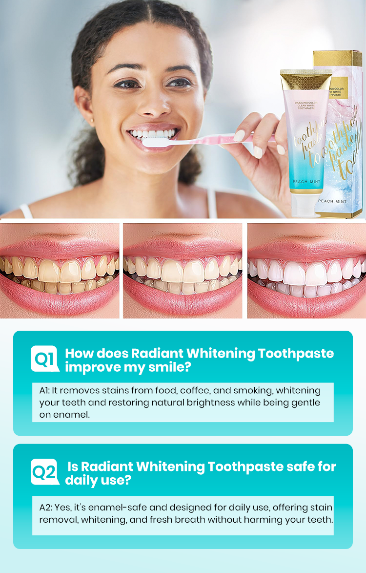 Radiant Whitening Toothpaste – fullofcarts