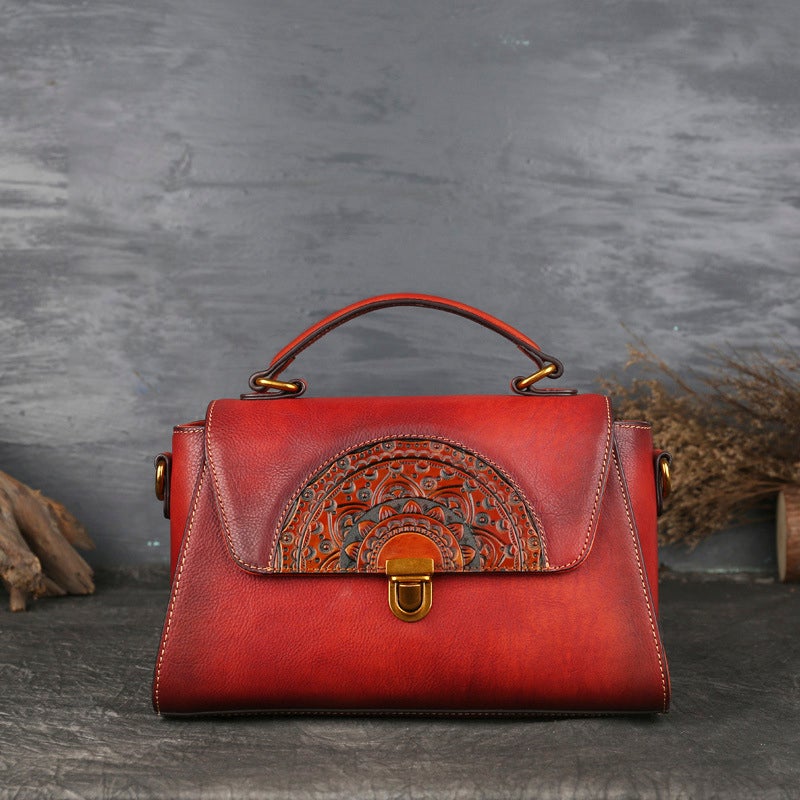 Vintage Embossed Handbag – fullofcarts