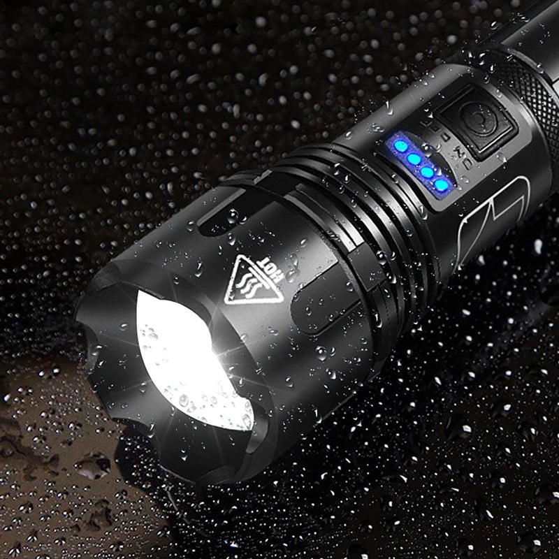 XHP50 Waterproof Zoomable Bright Flashlight – fullofcarts