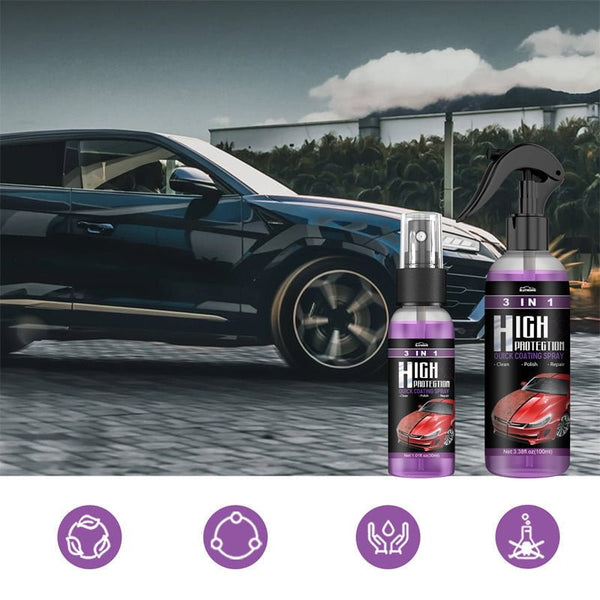 3 in 1 High Protection Quick Car Coating Spray – fullofcarts