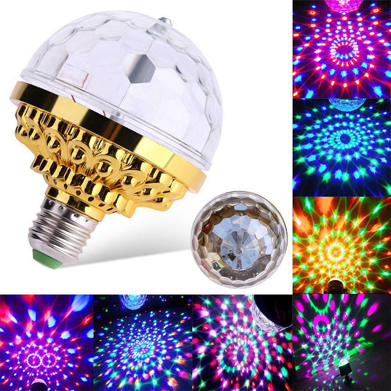 LED Disco Ball Colorful Rotating Bulb – fullofcarts