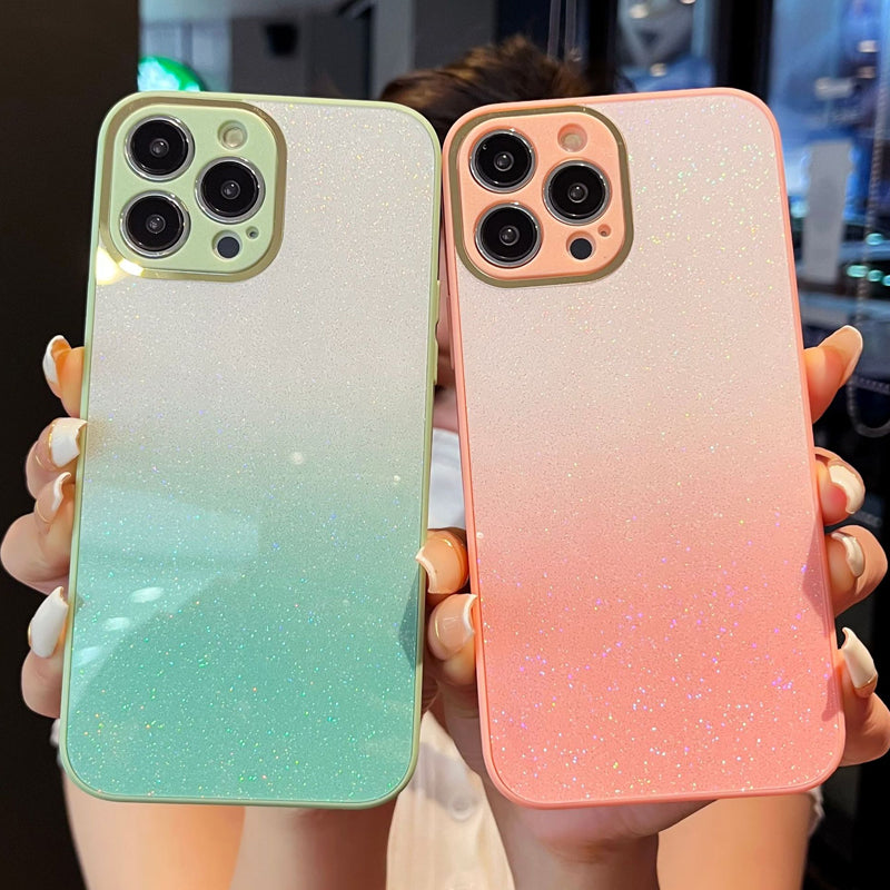 Glitter Gradient Phone Case – fullofcarts