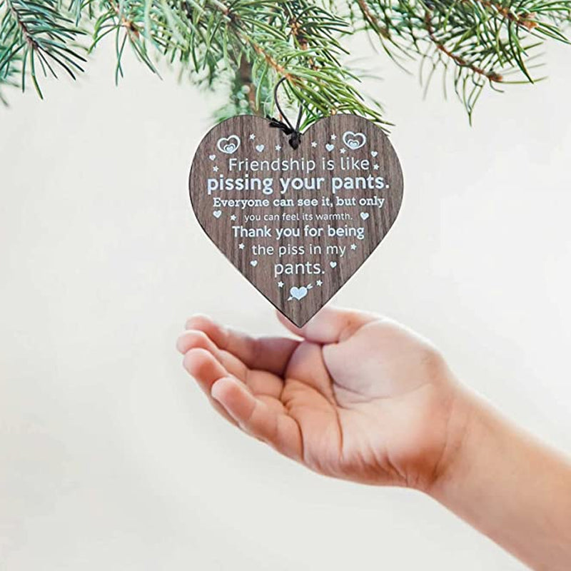 Friendship Wood Pendant Christmas Tree Decor（3pcs） – fullofcarts